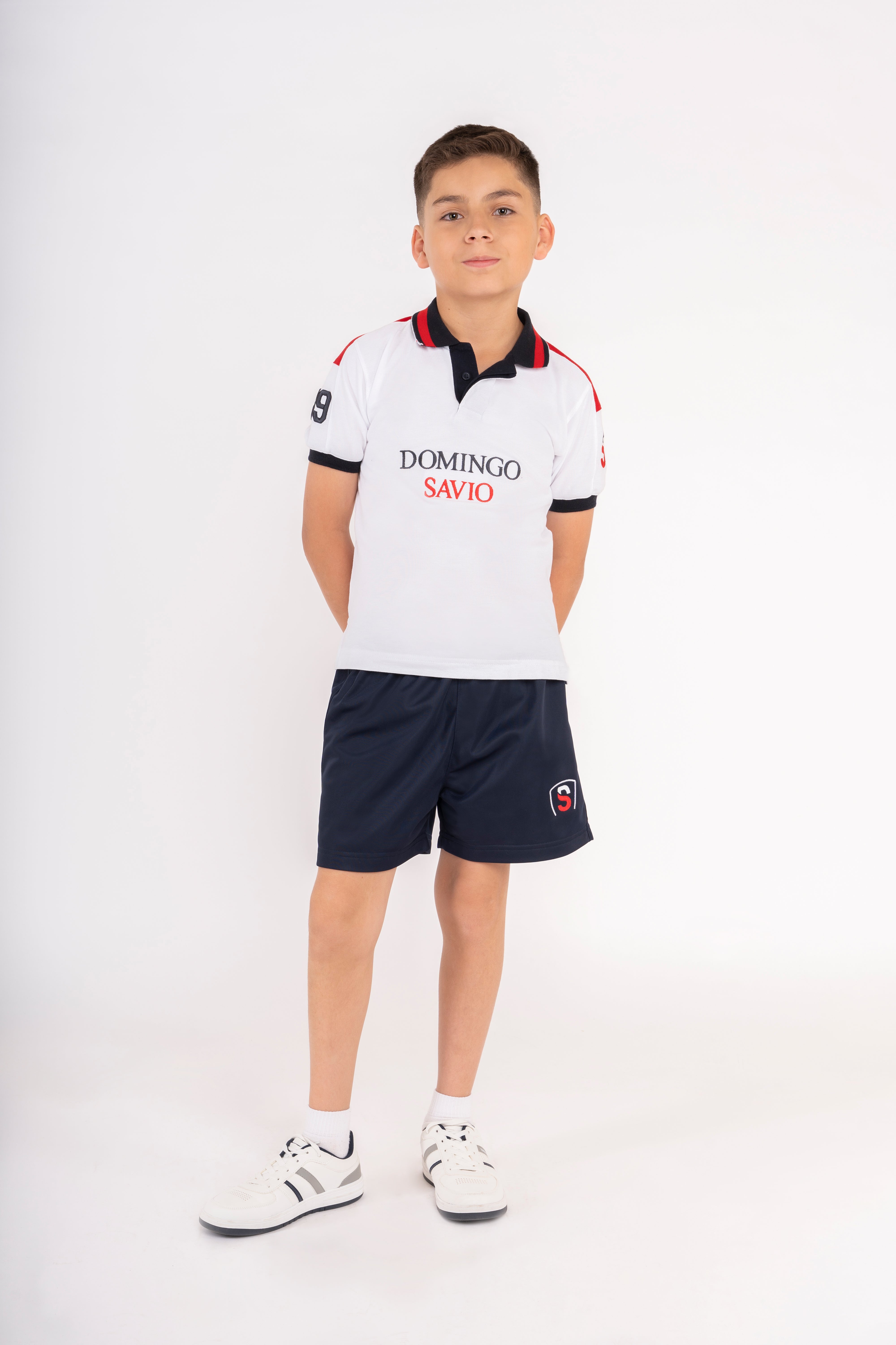 SHORT COLEGIO DOMINGO SAVIO - KIDS | AZUL